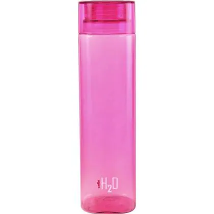 cello H20 Squaremate 500 ml Bottle (Pack of 4, Green, Blue, Pink, Grey, Plastic) - JioMart