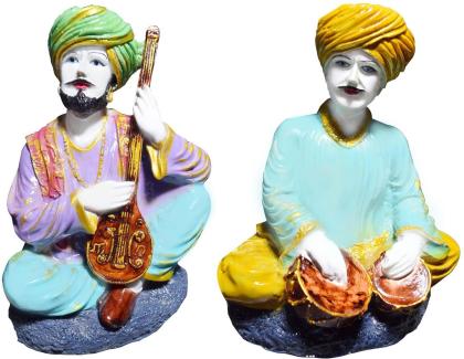 Gw Creations Purple, Blue Polyresin Decorative Showpiece - Tabla ...