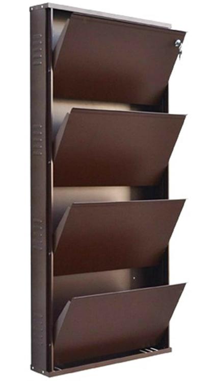 Grazia Black Metal Collapsible Shoe Rack - JioMart