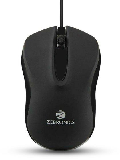 Zebronics Wing USB Mouse with Latest Optical Technology, Ergonomic ...