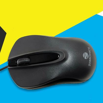 Zebronics Wing USB Mouse with Latest Optical Technology, Ergonomic ...