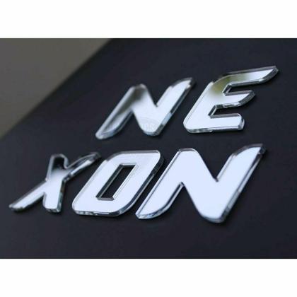 Carmetics Plastic 3D Car Emblem Sticker For Nexon - JioMart