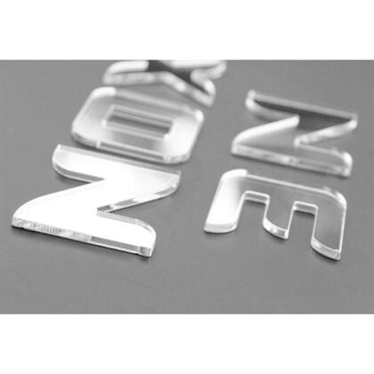 Carmetics Plastic 3D Car Emblem Sticker For Nexon - JioMart