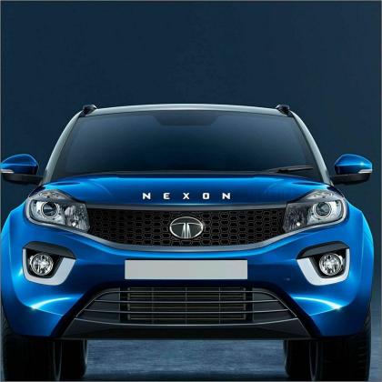 Carmetics Plastic 3D Car Emblem Sticker For Nexon - JioMart
