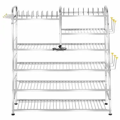 FORTUNE BLU Wall Mount Modern Kitchen Utensils Dish Rack Stainless ...