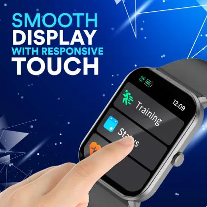 FLiX(Beetel) Sprint S20 Smartwatch, 1.69" 400 NITS Display, 70 Sports ...