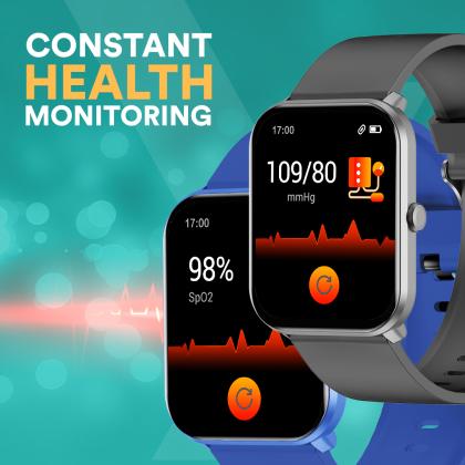 FLiX(Beetel) Sprint S20 Smartwatch, 1.69" 400 NITS Display, 70 Sports ...