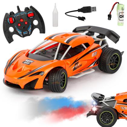 Zest 4 Toyz RC Car Rechargeable Racing Car with Water Mist Smoke Effect ...