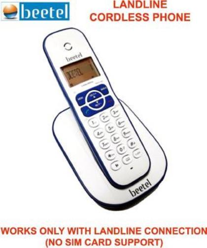 Beetel X73 Blue, White Cordless Landline Phone - JioMart