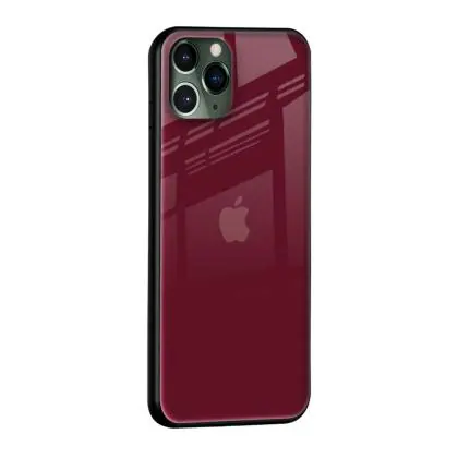 Qrioh Classic Burgundy Glass Case for Apple iPhone 11 - JioMart
