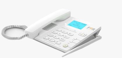 FOR GSM DUAL SIM F1+ FIX White Corded And Cordless Landline Wireless Phone With Answering ...