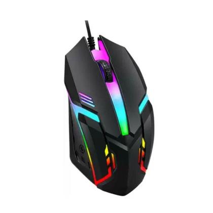 ENTWINO D1 Gaming Mouse For Laptop & Gaming PC, USB Wired, RGB Lights, Optical Mouse for ...
