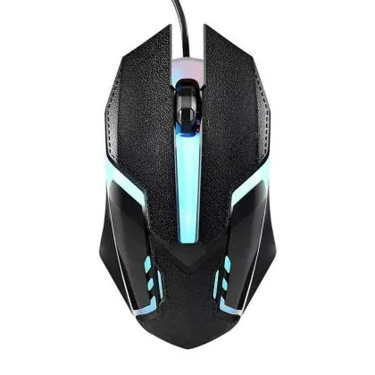 ENTWINO D1 Gaming Mouse For Laptop & Gaming PC, USB Wired, RGB Lights, Optical Mouse for ...