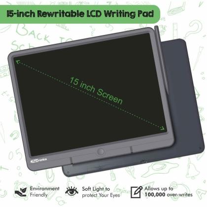 Portronics Ruffpad 15 Re-Writable LCD Screen 38.1cm (15-inch) Writing ...