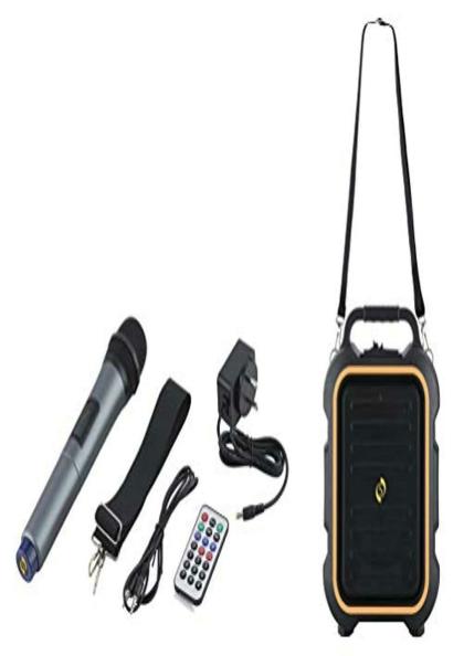 Ahuja STUDIOMASTER Professional MUSE 81 Portable PA System 30W RMS with ...