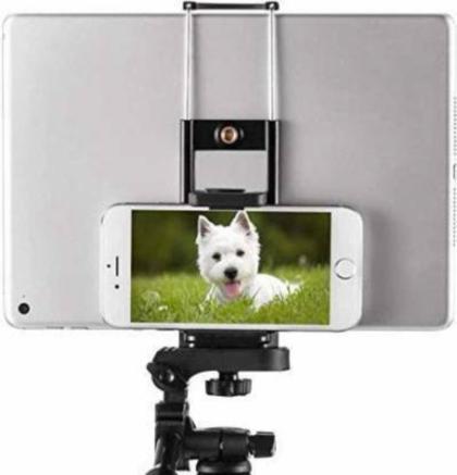 Oxza Black Plastic Stand Bracket Phone Tablet Holder (Pack Of 2) - JioMart