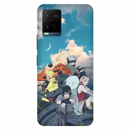 Voleano back cover for Vivo Y33T, Anime, Boy, girl, Naruto, Kakashi ...