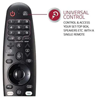 royalcool Plastic Remote Control For Lg Magic Led With Mouse And Cursor ...