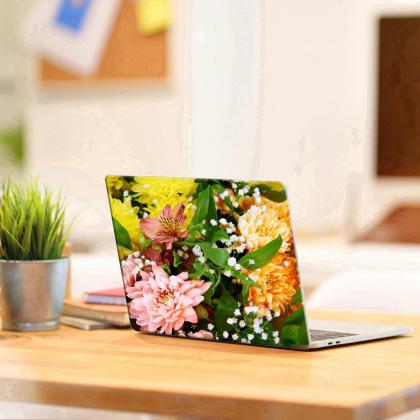 Artway Flower Wallpaper Laptop Skin For 17 inch Laptop - JioMart