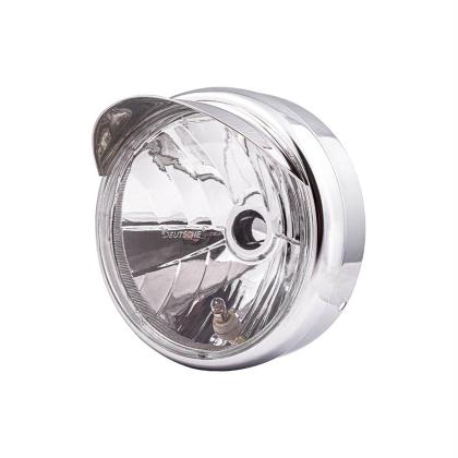 Deutsche Aluminium 350 Stainless Steel Metal Flap Fit Headlights For ...