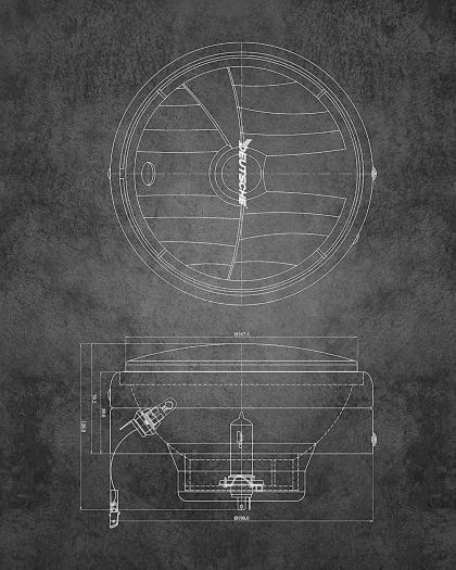 Deutsche Aluminium 350 Stainless Steel Metal Flap Fit Headlights For ...