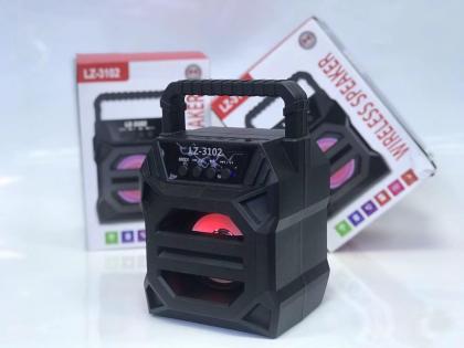 Techel Black Bluetooth Speaker - JioMart