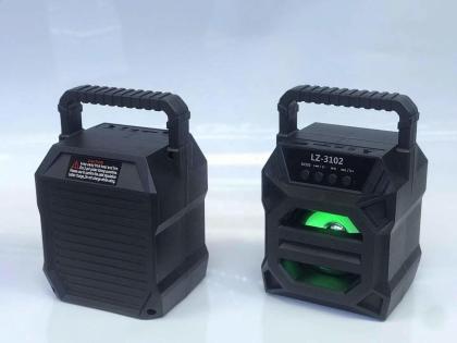 Techel Black Bluetooth Speaker - JioMart