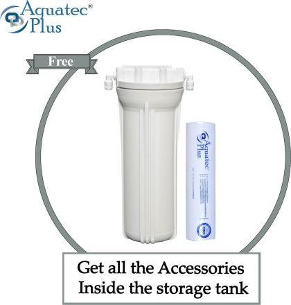 Aquatec Plus Epic 15 L RO + UV + UF + TDS Water Purifier (White) - JioMart