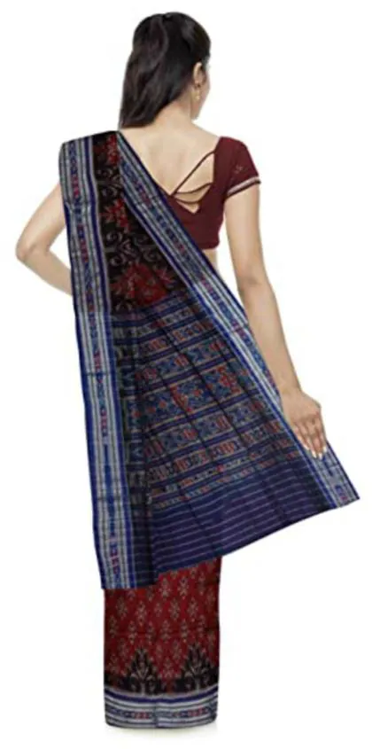 Odisha Handloom Sambalpuri Women Cotton Handloom Saree - JioMart