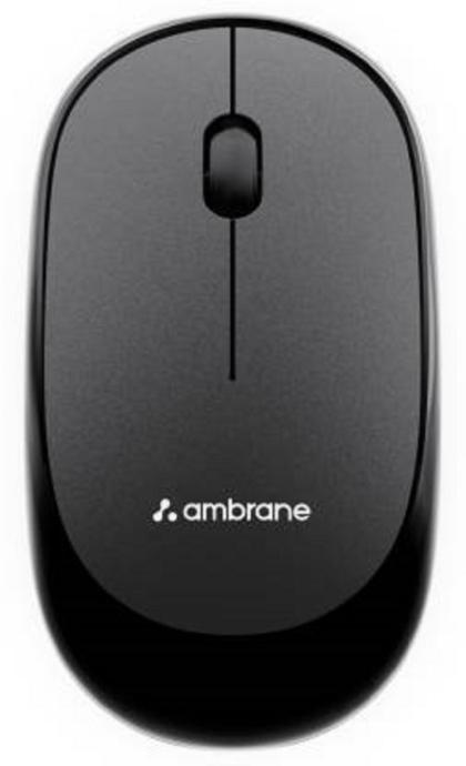 Ambrane Sliq Black Silent clicks Light weight Wireless Optical Mouse (2 ...