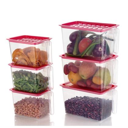UNICEPT Plastic Fridge Storage Refrigerator Food Storage Container ...