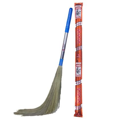 Monkey 555 International Steel Handle Grass Broom for Sweeping Floor ...