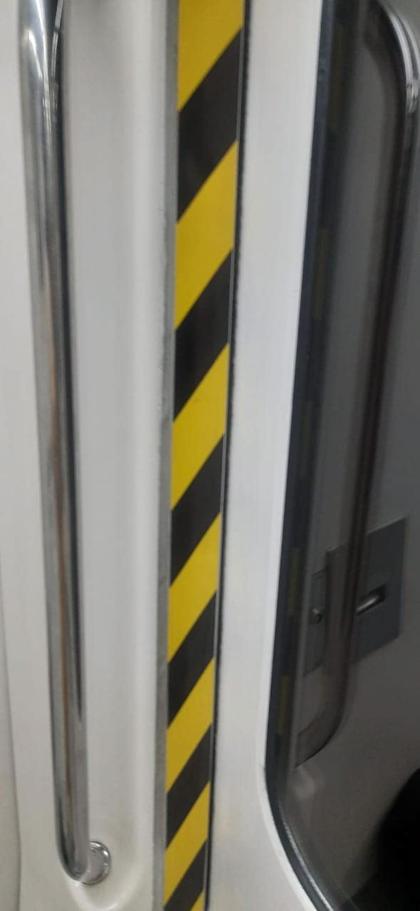 ISAN Zebra Floor Marking Tape Yellow Black Colour 24mm (1" Approx ...