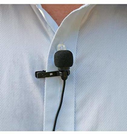 Glarixa Best Collar Mic For Voice Recording, Collar Mic for Laptop ...