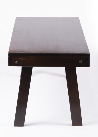 Ikiriya Mayfield Sheesham Wood Coffee Table in Dark Walnut Finish - JioMart