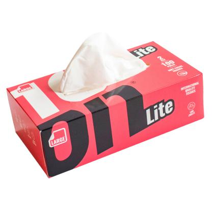 10 on Lite Face Tissue Box Paper Size 20 X 20 CM - 100 Pulls Per Face ...