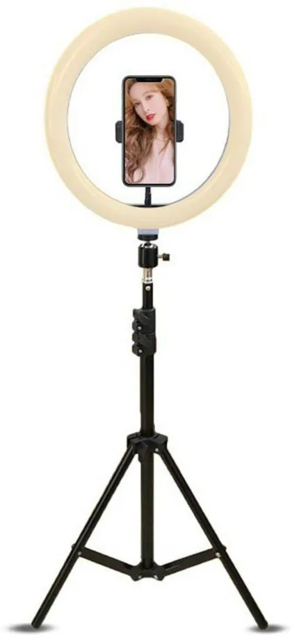 Webilla 12 Inch Selfie Ring Light Remote Control 3 Light Modes 11 Level ...