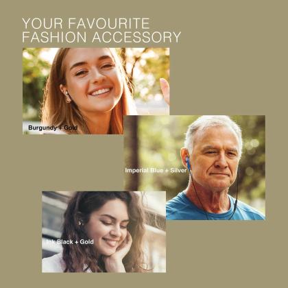 FINGERS SoundGlitz Wired Earphones (Pure Sound with High Bass | Built-in Mic ) - Ink Black ...