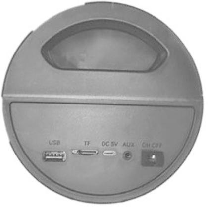 Techel Black Bluetooth Speaker With Led Light - JioMart