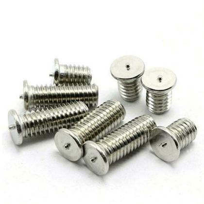 RELY (Pcs-25) M6x12 mm Spot Weld Stud Screw with Pointed Stainless ...