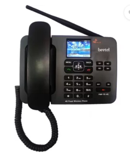 Beetel F5-4G Corded Landline Phone (Black) - JioMart