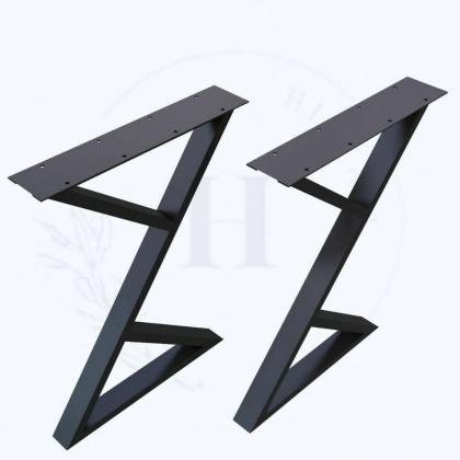 Ventuos - Table Legs Metal Furniture Legs 28" X18" Mild Steel Bench ...