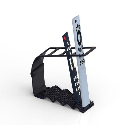 NIPAN 4 Compartment AC, TV, DVD, Settop Box Remote Organizer Storage ...