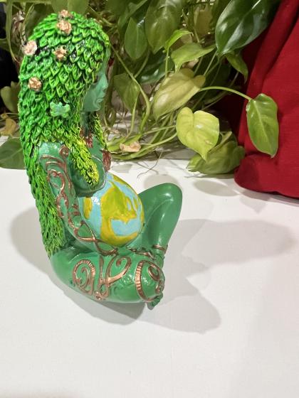 BAKA Goddess Millennial Gaia Mother Earth with Sun Moon Figurine Statue ...