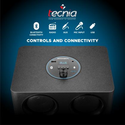 Tecnia Atom Tecno Dance Karaoke Party Tower Speaker - JioMart