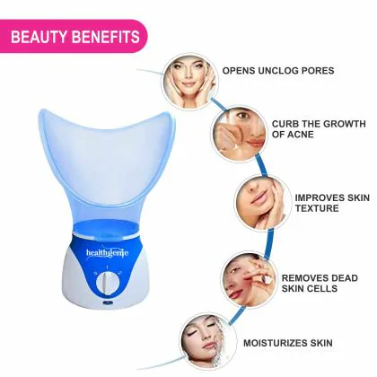 Healthgenie Steam Vaporizer, Facial Steamer & Inhaler For Cold, Cough ...