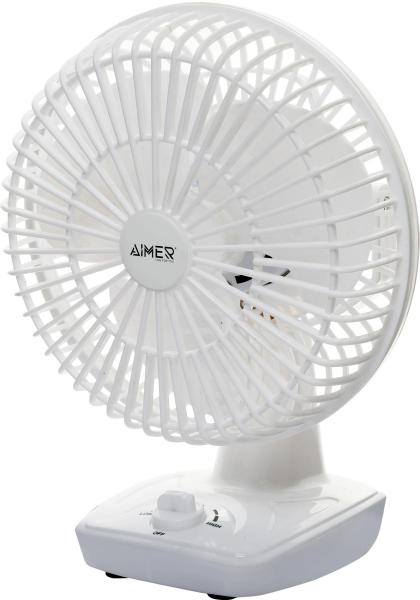 Aimer Air Flow 3 Blade 230 mm Table Fan 50 Watt White - JioMart