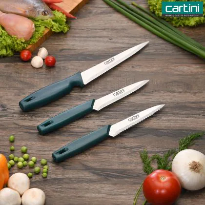 Godrej Cartini Steel Knife Set 3 pcs - JioMart