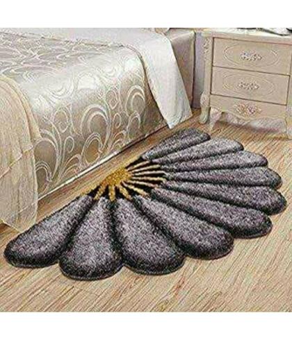 Prozone Silver Floral Polyester Micropoly Half Sunflower Front Back ...