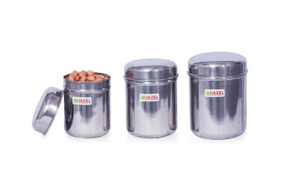 HAZEL Alfa Premium Heavy Gauge Stainless Steel Ubha Dabba Containers ...